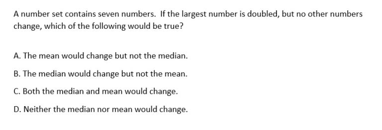 Mean, Median & Mode: SAT Math Statistics Explained - Test Geek Blog